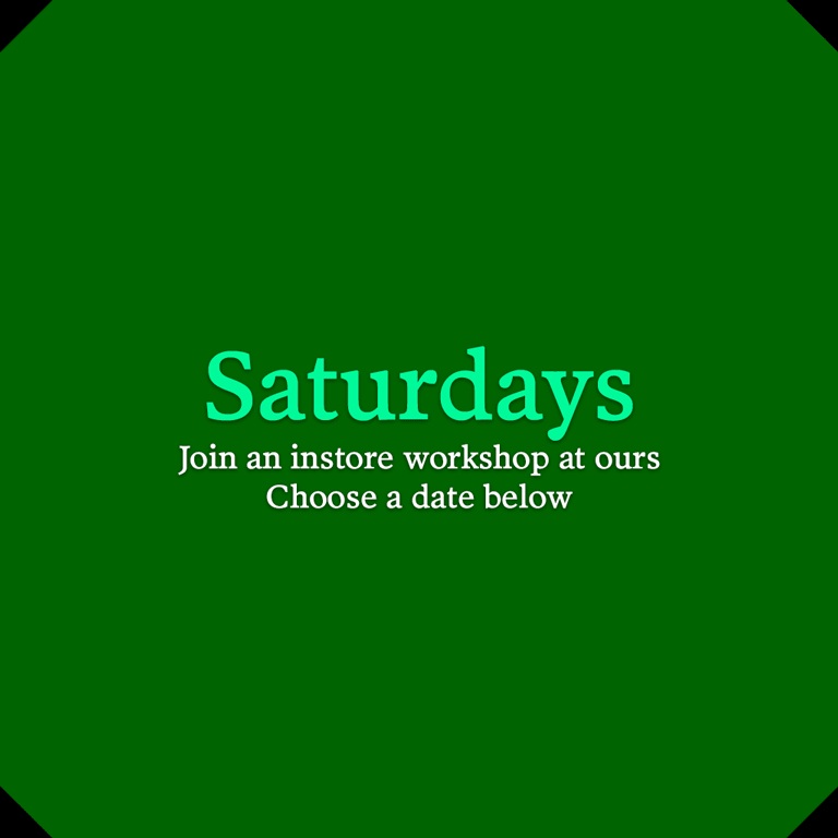 Terrarium Workshops – Four Store